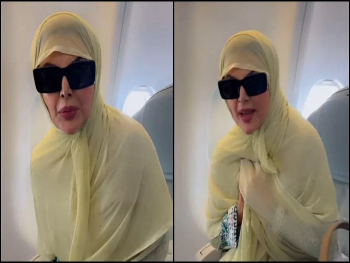 Rakhi Sawant Umrah Rakhi Sawant went to perform first Umrah amid ...