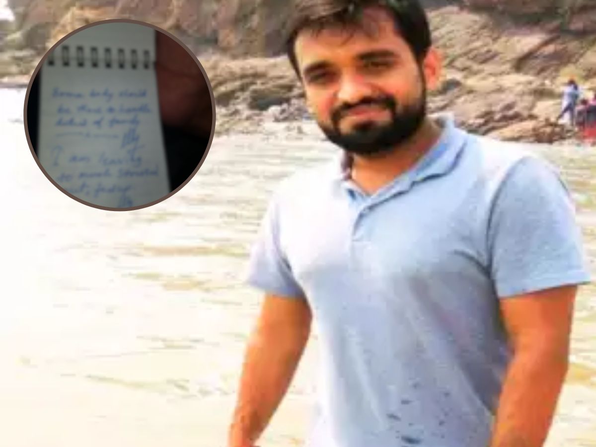 CBI raid at home New Mumbai Customs officer mayank singh commits suicide;घरावर सीबीआयचा छापा ...