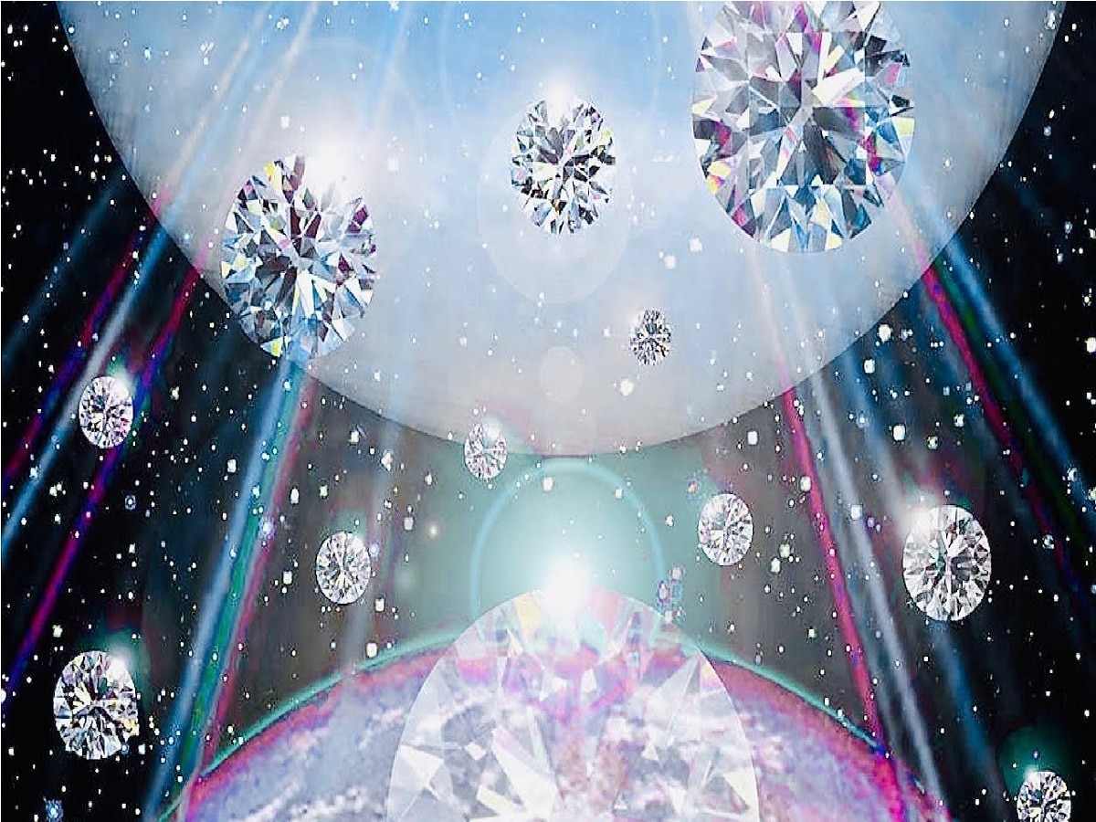 डायमंड प्लॅनेट! या ग्रहावर पडतो चमचमत्या हिऱ्यांचा पाऊस; हिरे पृथ्वीवर ...