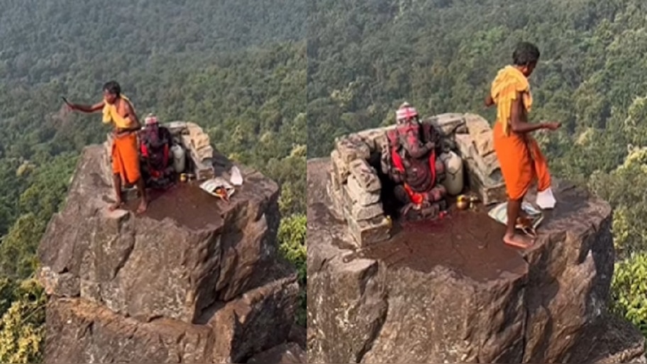 जगातील सर्वात उंच टेकडीवर असलेला गणपती, दर्शनासाठी भाविक करतात 3000 फूट ...