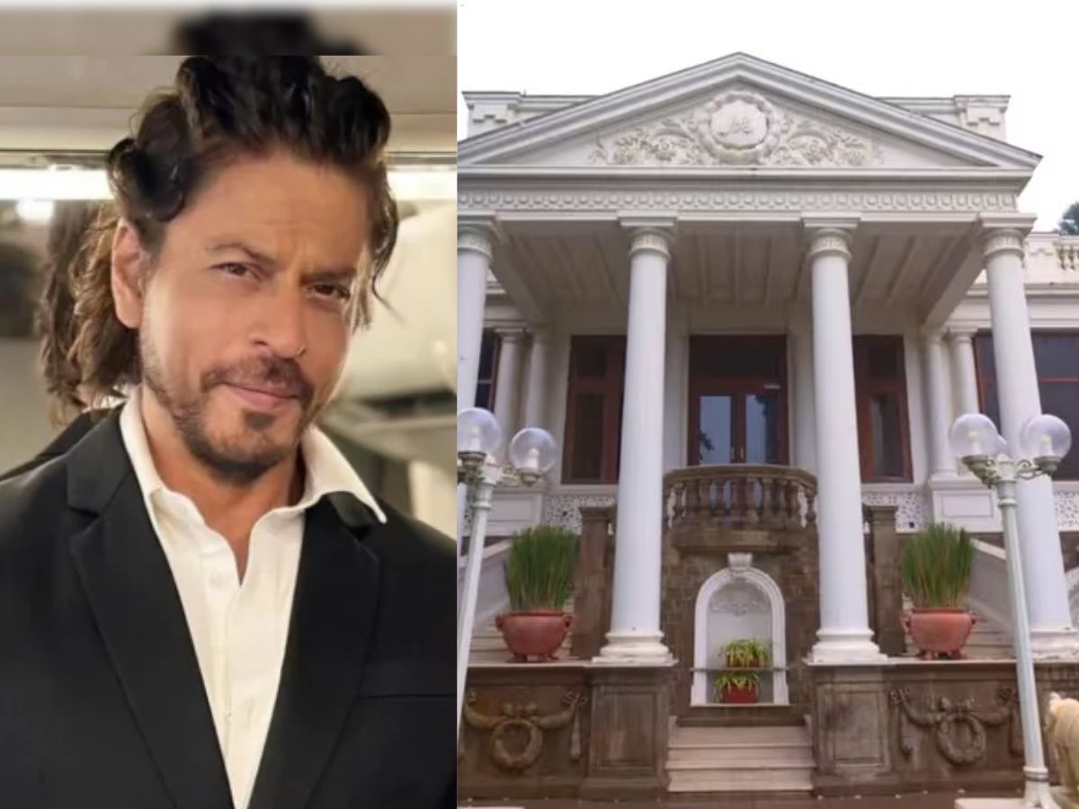 राधा-कृष्णाची संगमरवरी मूर्ती ते इतरांना चकवणारा गेट; किंग खानच्या ...