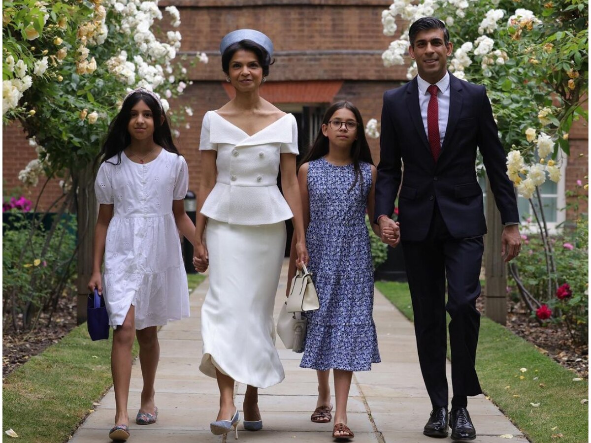 Rishi Sunak And Akshata Murty gave Indian Names to Girls Know Beautiful ...