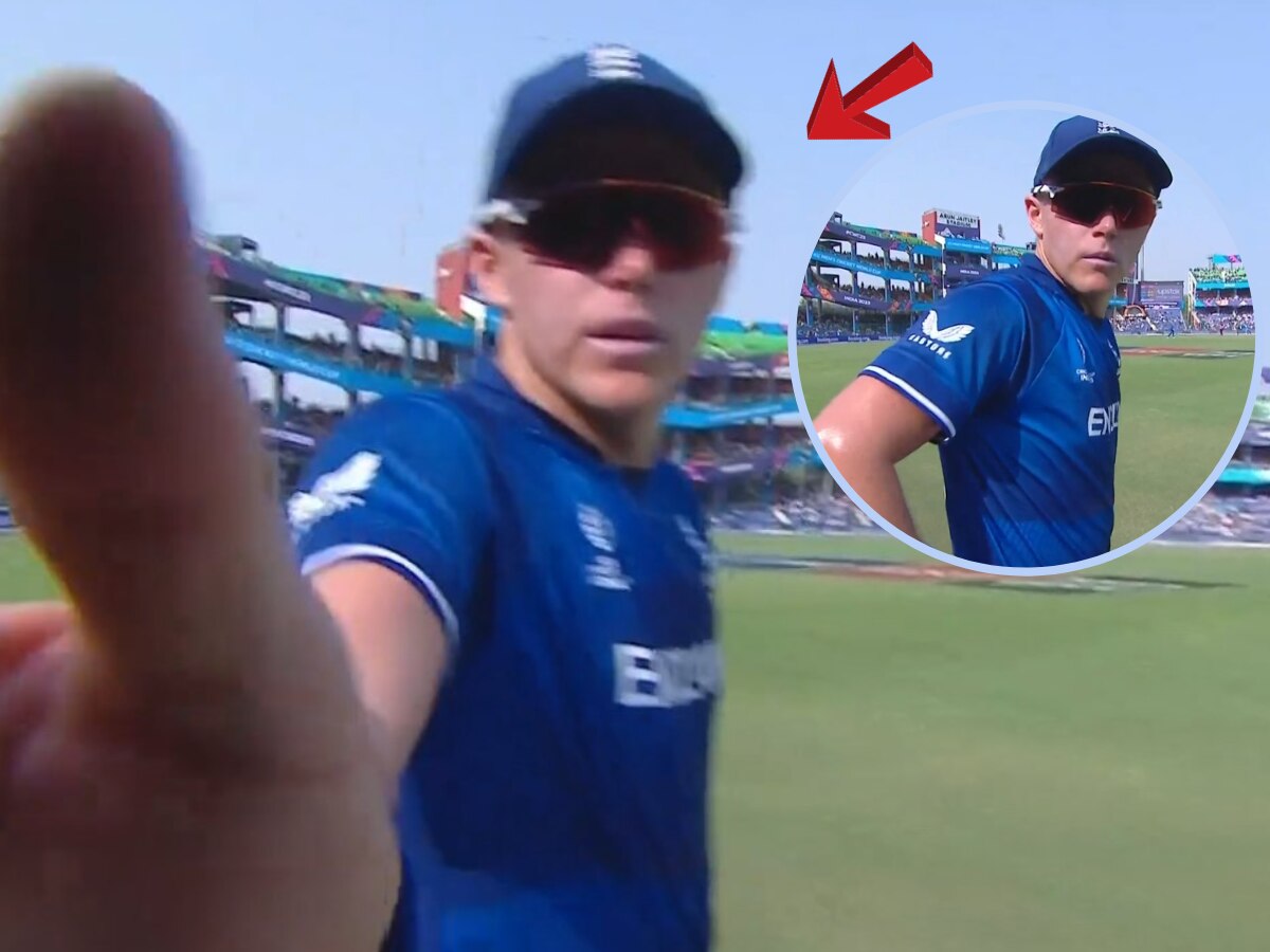 World Cup 2023 Sam Curran Angry On Cameraman During Eng Vs Afg Match ...