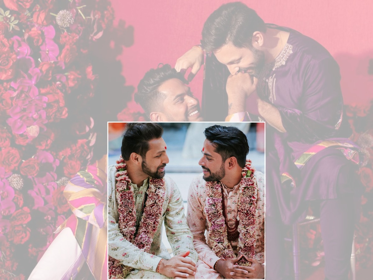 Gay Couple Amit Shah And Aditya Madiraju Love Story Know Baby Girl Name ...