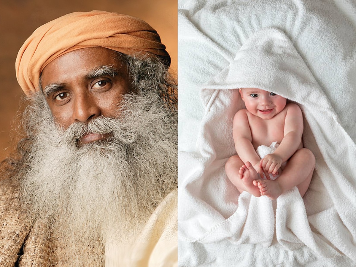 Sadhguru shared important tips How to Name a Baby; सद्गुरुंनी ...