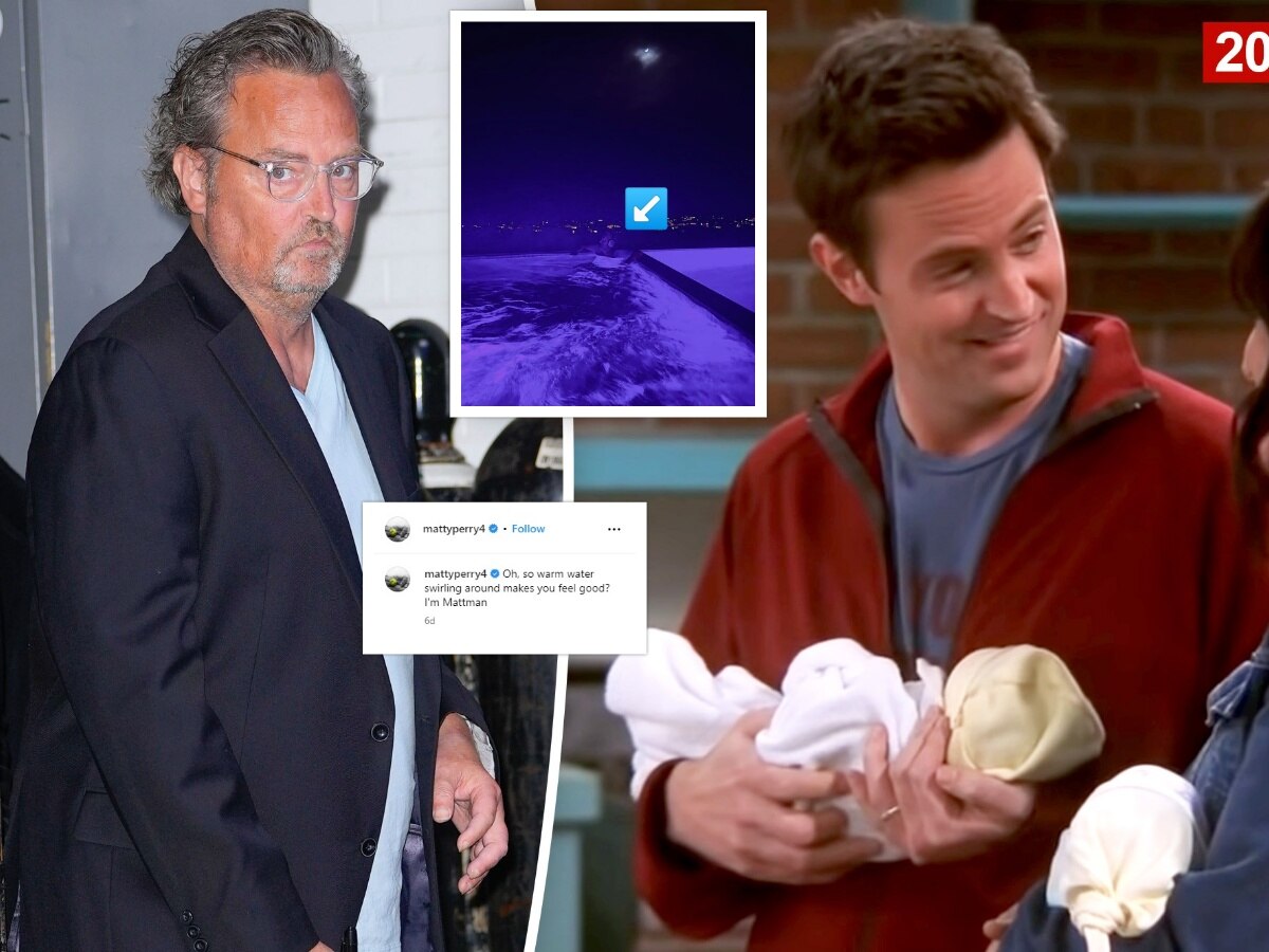 ज्या बाथटबचा फोटो शेअर केला, त्यातच बुडून निधन; मॅथ्यू पेरीची 'ती ...