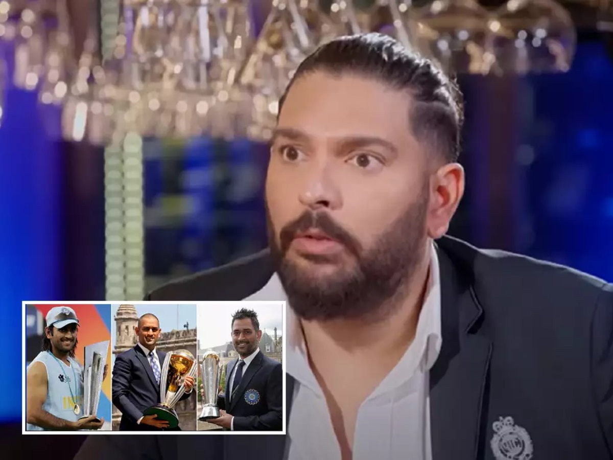 I was supposed to be the captain But Out Of Nowhere MS Dhoni Became, Yuvraj Singh Makes Shocking ...