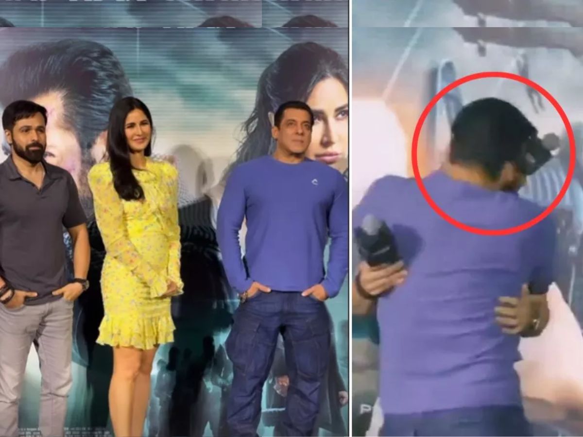 अन् सलमान खानने स्टेजवरच सर्वांसमोर इमरान हाश्मीला केलं किस Video व्हायरल Salman Khan Act