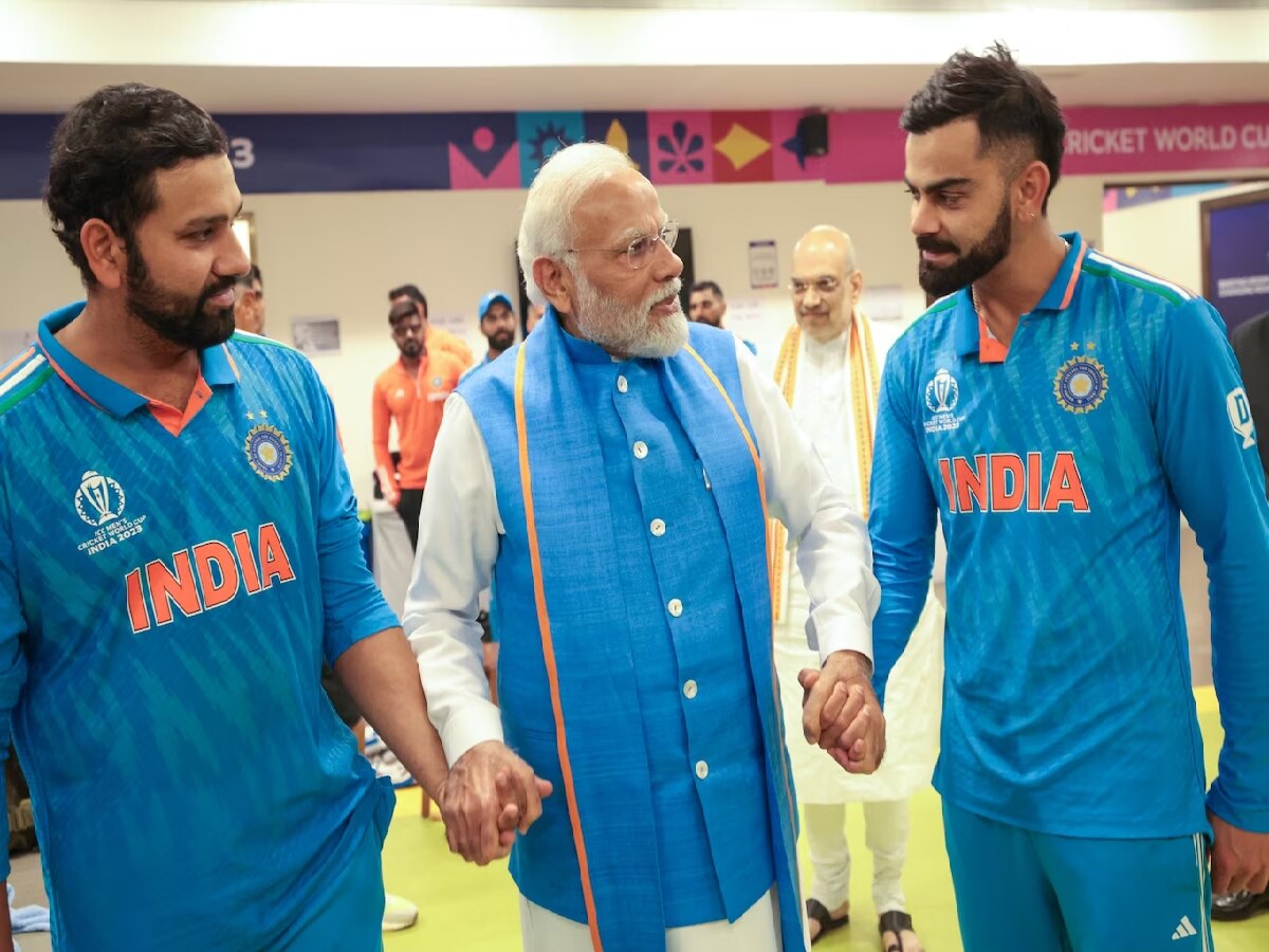 After India lost the World Cup PM Modi went to the dressing room and ...