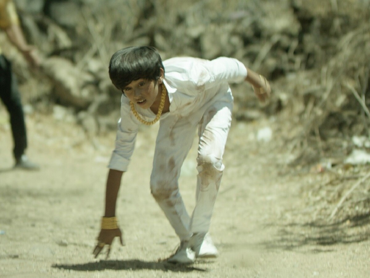 this scene then bleeding serious injury etc Khurchi child actor Aryan ...