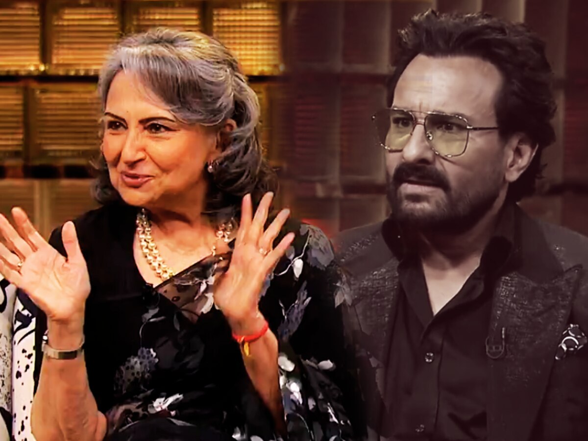 Saif Ali Khan Exposed Sharmila Tagore Reveals Embarrassing Stories In ...