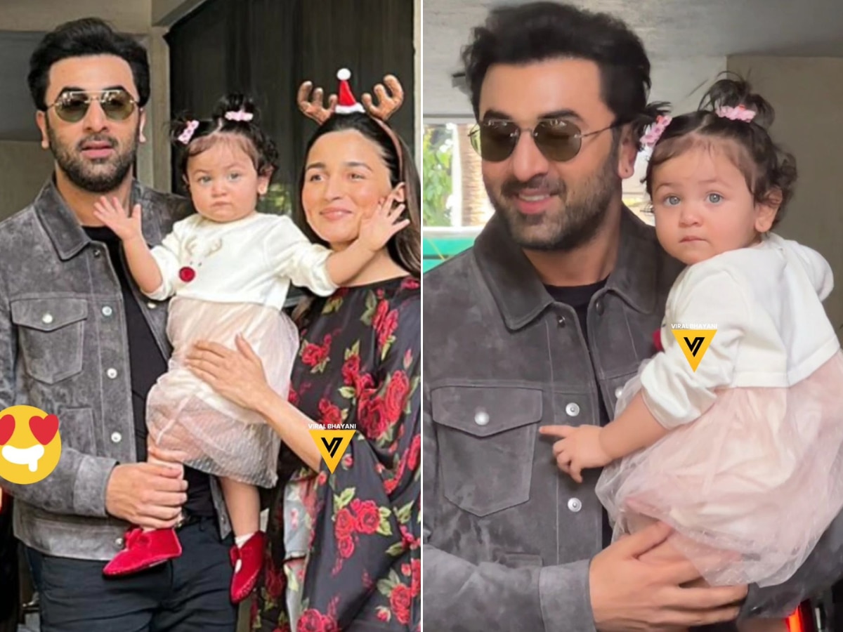 Raha Kapoor Look Like Star kid resembeles Raj Kapoor Eyes And ...