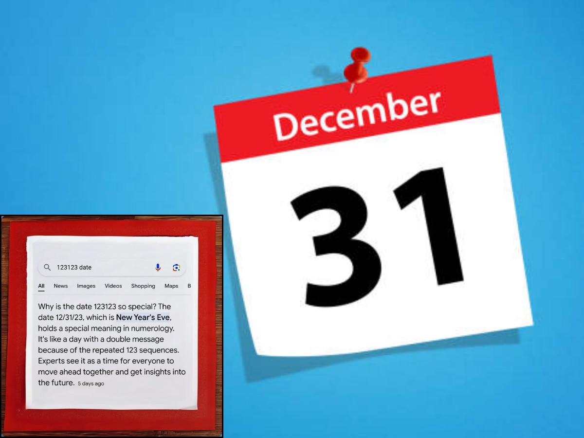 आजची तारीख 123123 का आहे इतकी स्पेशल? Google ने सांगितलं,'100 ...