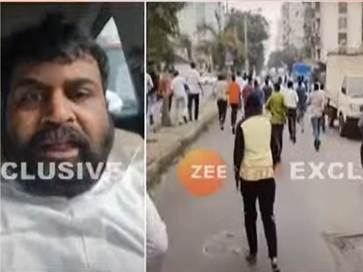 Maharashtra News Mahesh Jadhav Mathadi Workers MNS Supporter Clash in ...