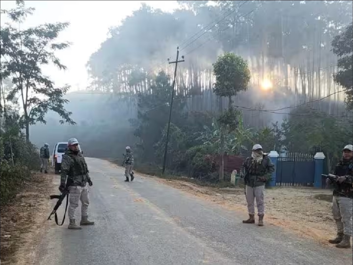 manipur violence moreh city two security jawan died in terrorist attack