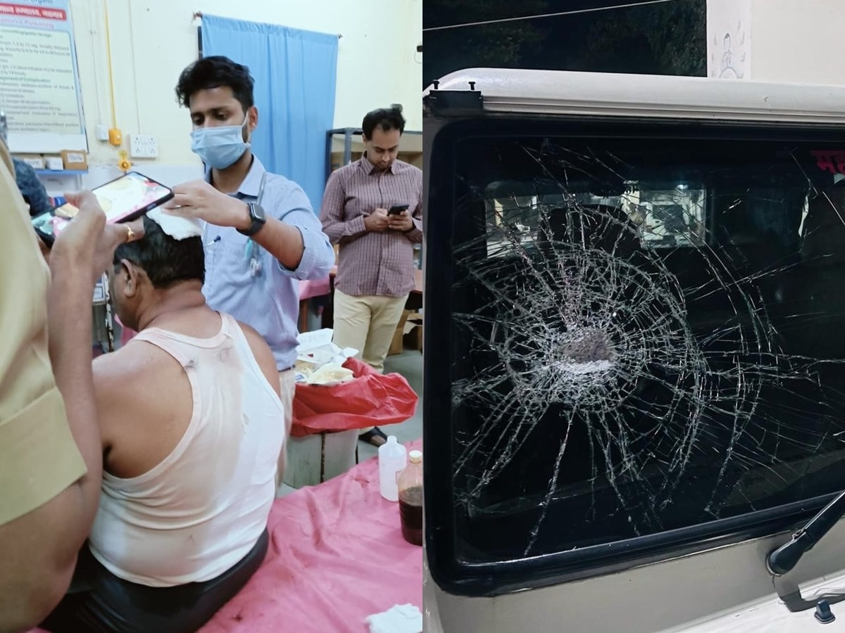 Jalgaon crime: निवासी जिल्हाधिकाऱ्यांवर वाळूमाफियांचा हल्ला, लोखंडी ...