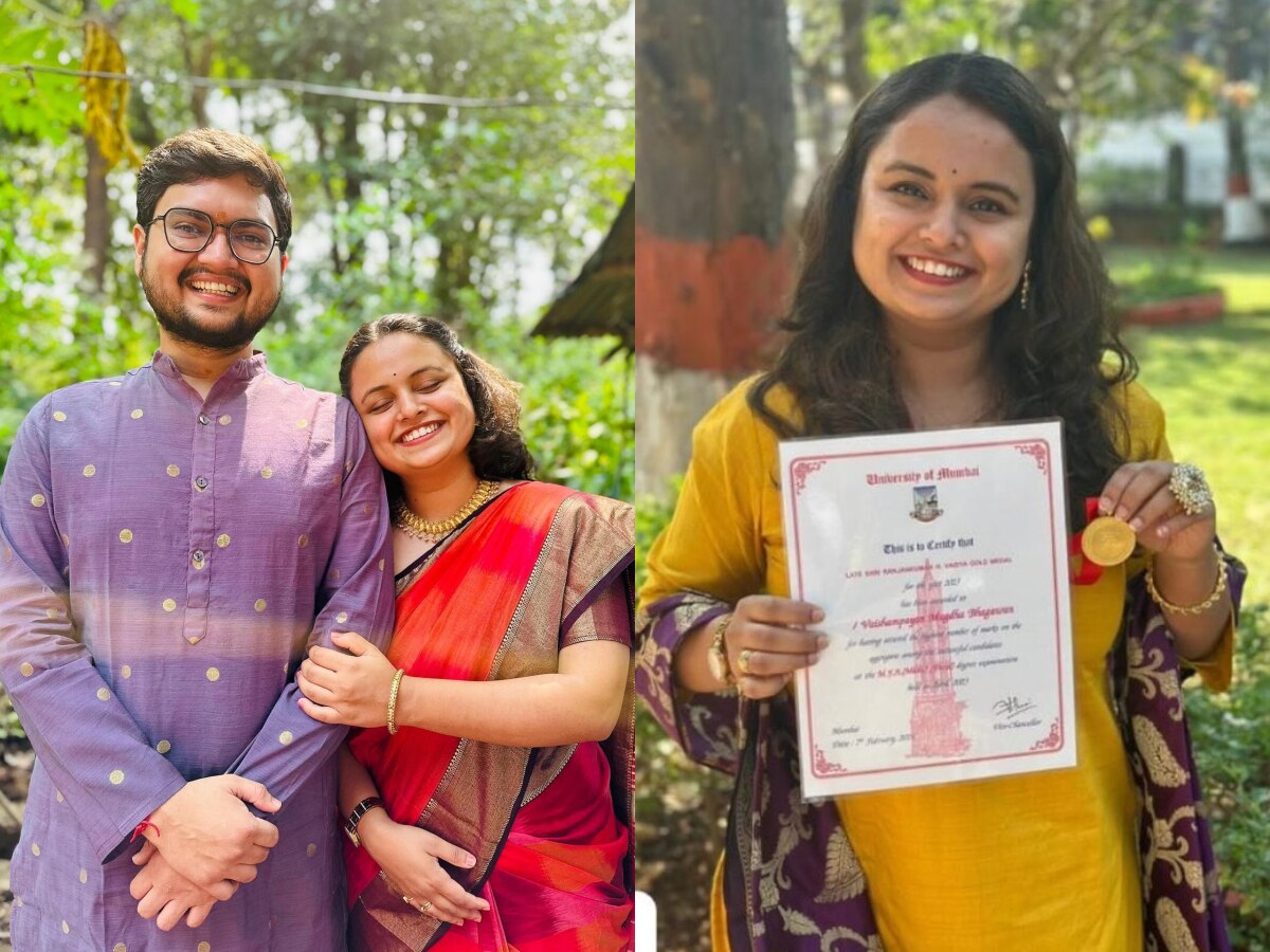 मुग्धा वैशंपायनच्या 'त्या' सुवर्ण कामगिरीनंतर पती प्रथमेशची पोस्ट, म्हणाला 'बायको तुझे ...