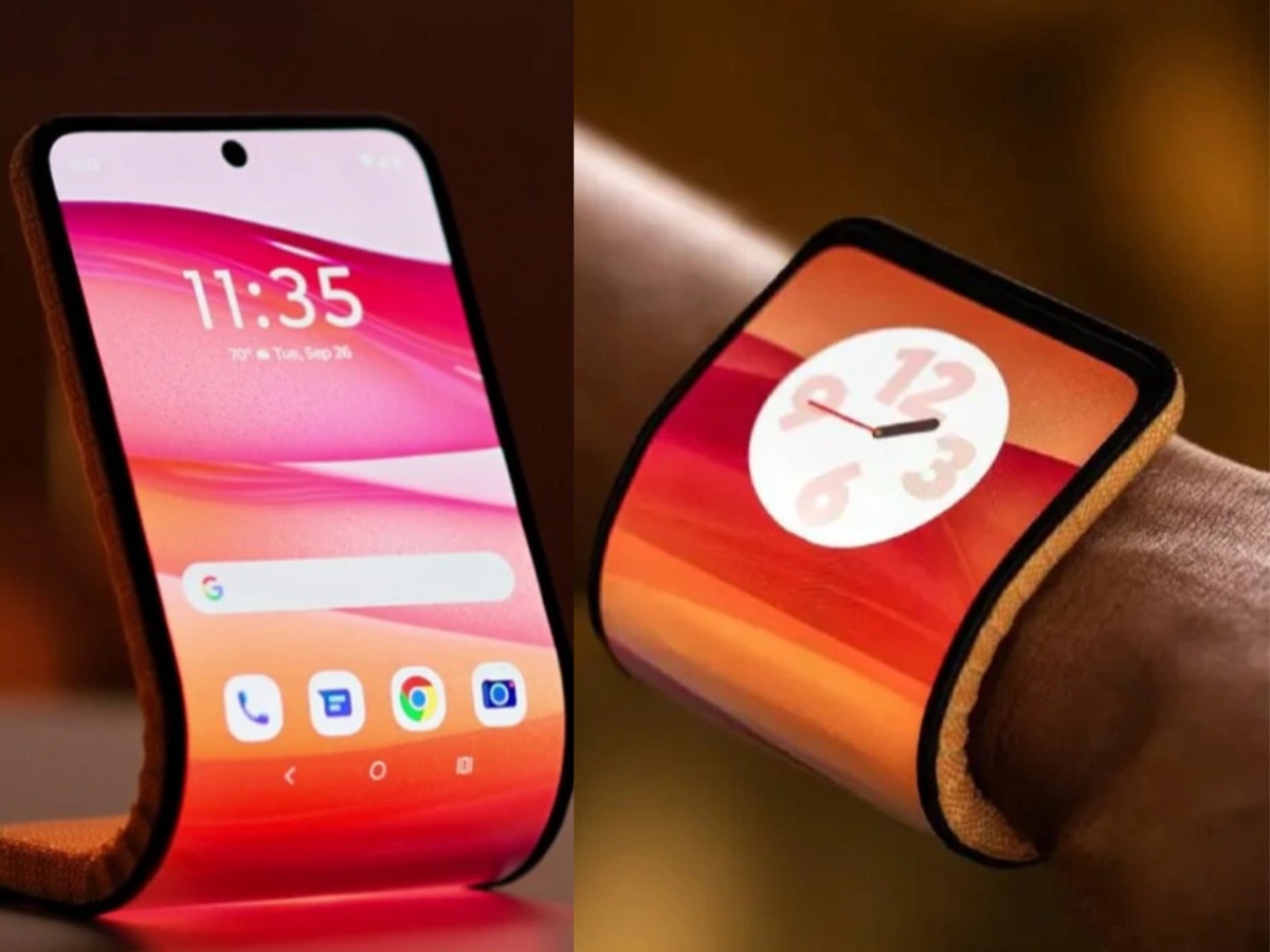 Motorola Bendable Phone Features Price;स्मार्टफोन आहे की च्युईंग गम ...