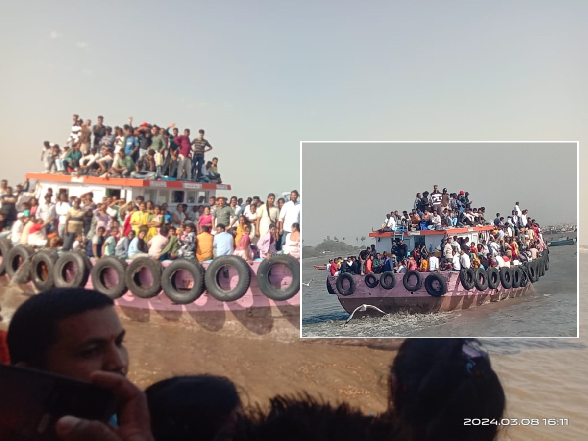 मुंबईच्या भरसमुद्रात अडकले 500 प्रवासी; घारापुरी लेण्यांहून परतताना ...