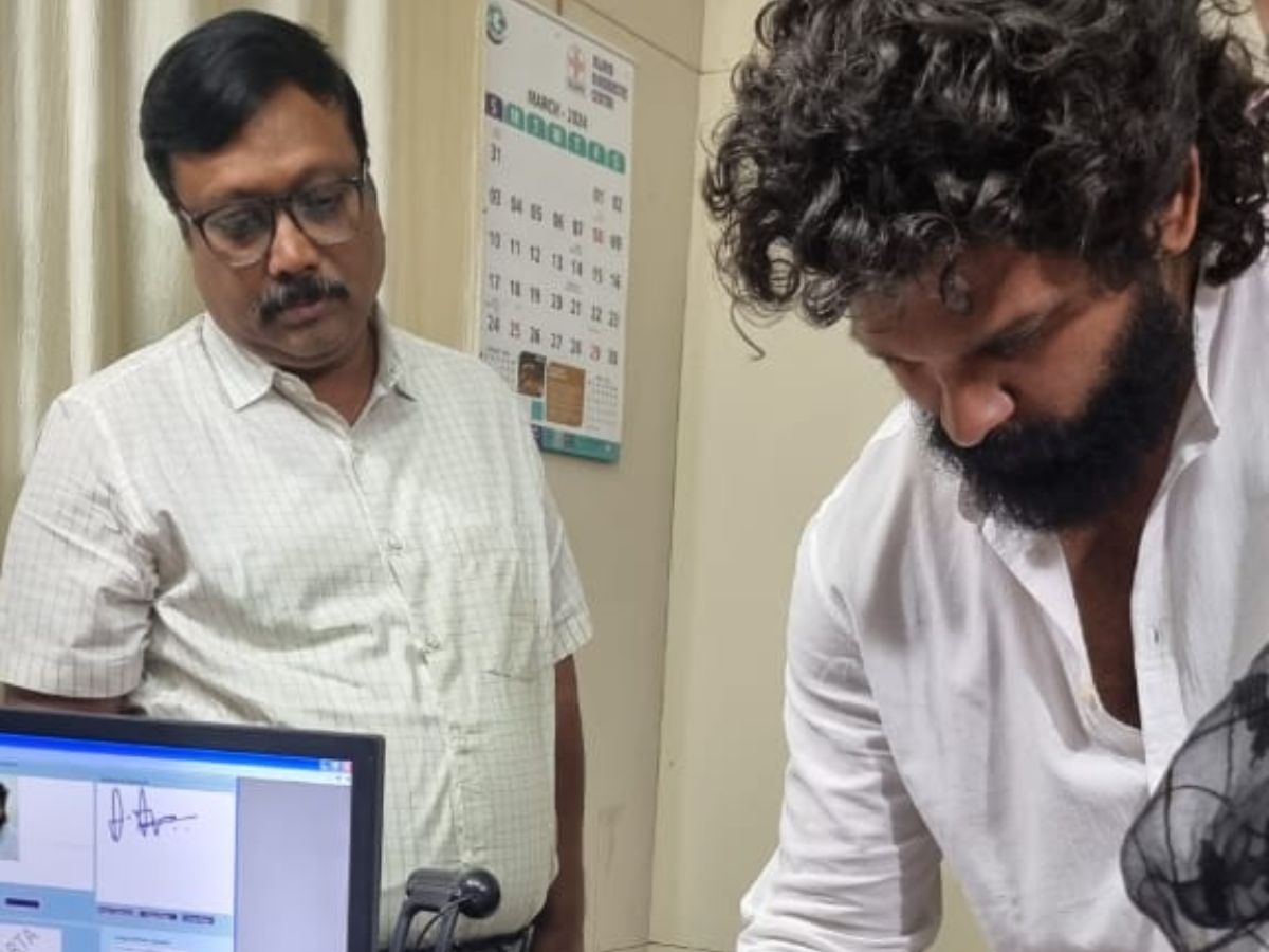अल्लू अर्जुनला खरंच अटक झाली चाहत्यांची चिंता वाढवणाऱ्या या फोटो