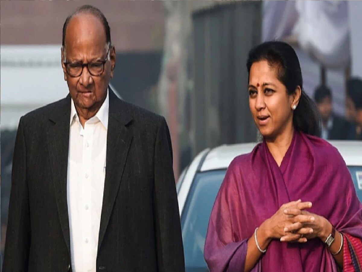 loksabha 2024 baramati constituency sharad pawar visited Kakade family ...
