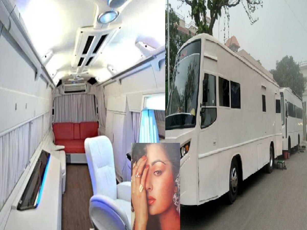 famous Bollywood actress launched the first vanity van in India