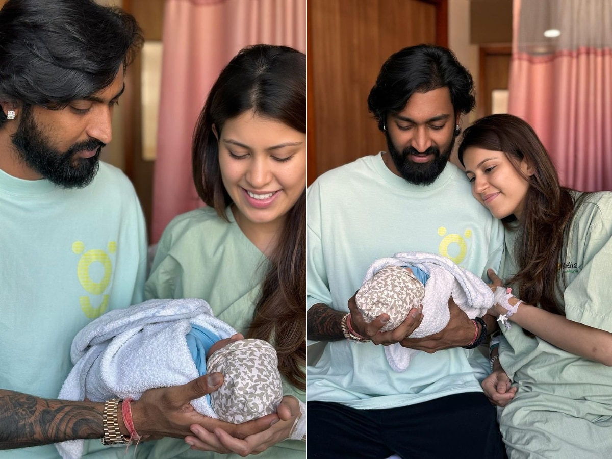 Krunal Pandya Welcomes Second Child Know His Beautiful Meaning; क्रुणाल ...