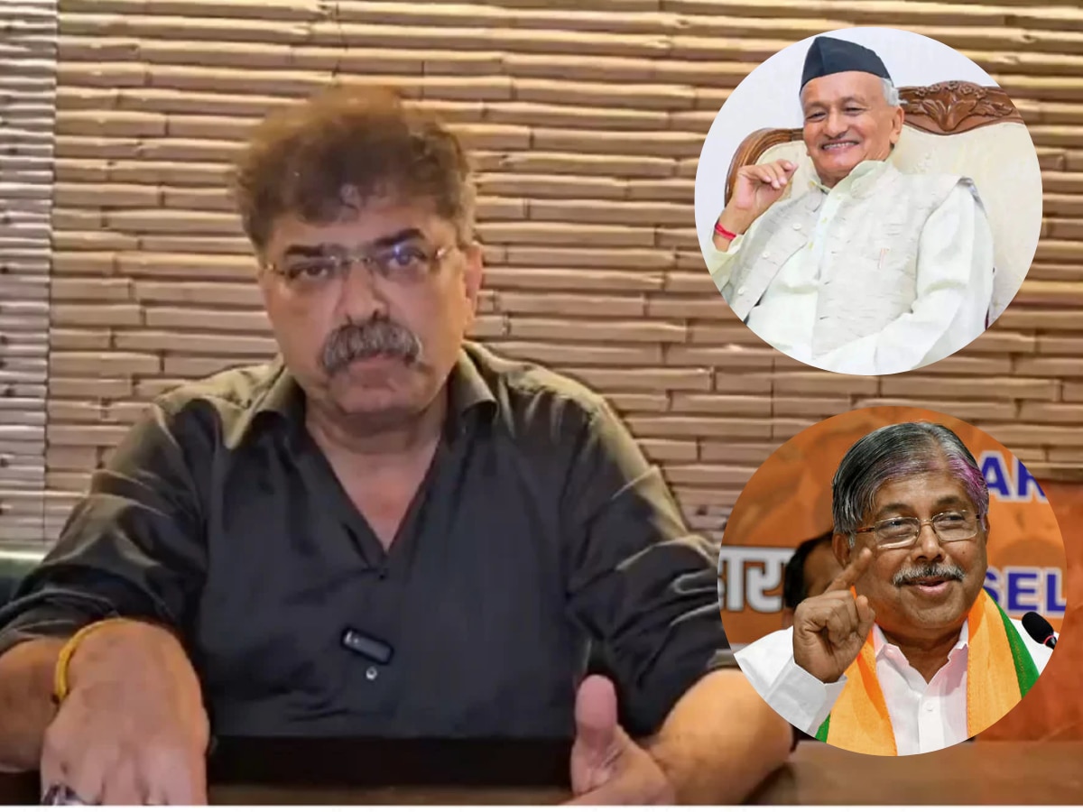 NCP Jitendra Avhad on Koshyari and Chandrakant Patil Manusmruti Issue ...