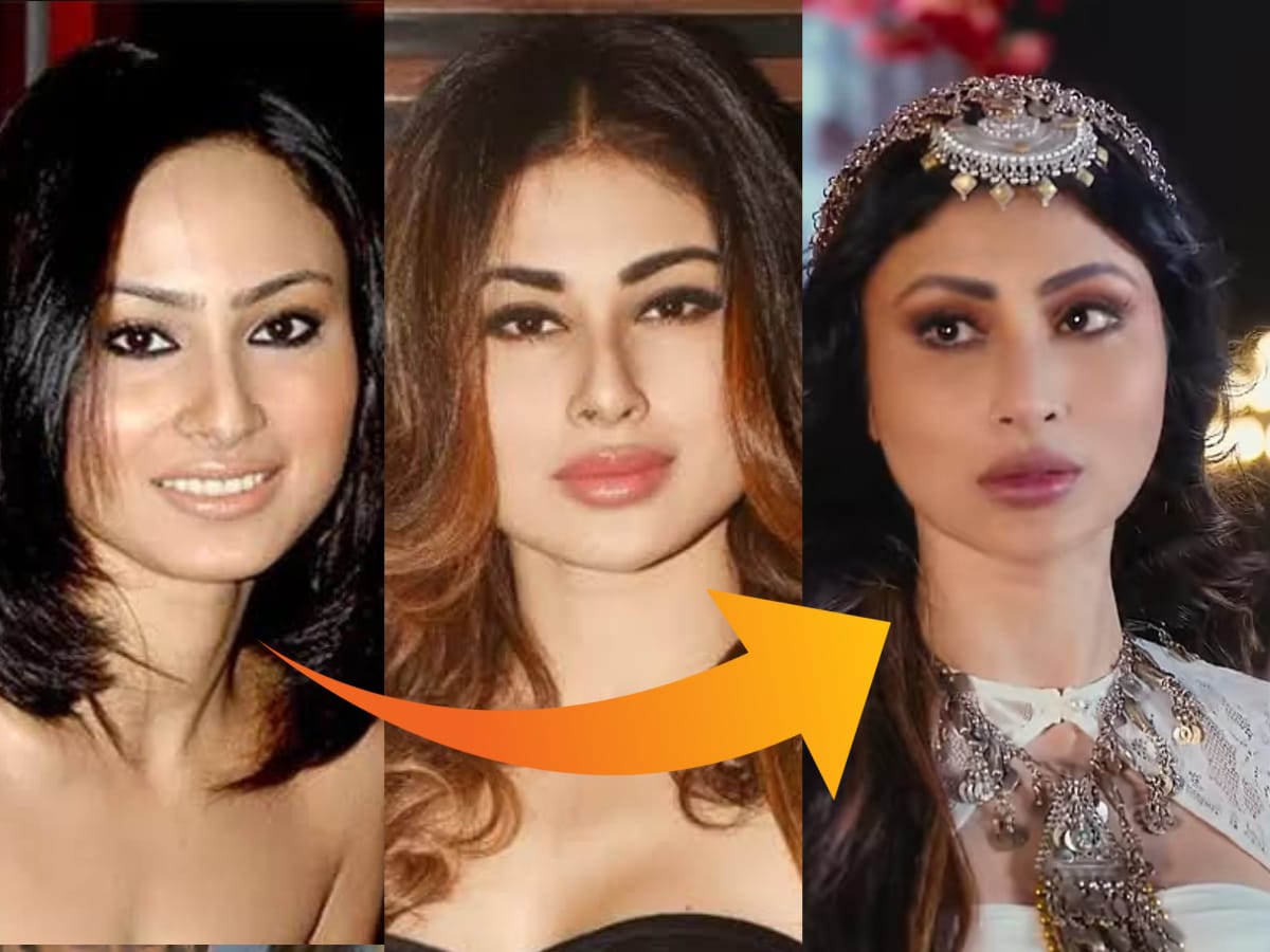 मौनी रॉयनं पुन्हा केली प्लास्टिक सर्जरी! अभिनेत्रीचा लूक पाहून ...