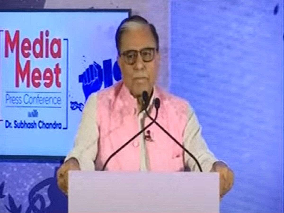 Former Rajya Sabha MP Dr Subhash Chandra Opinion on Journalism Zee ...