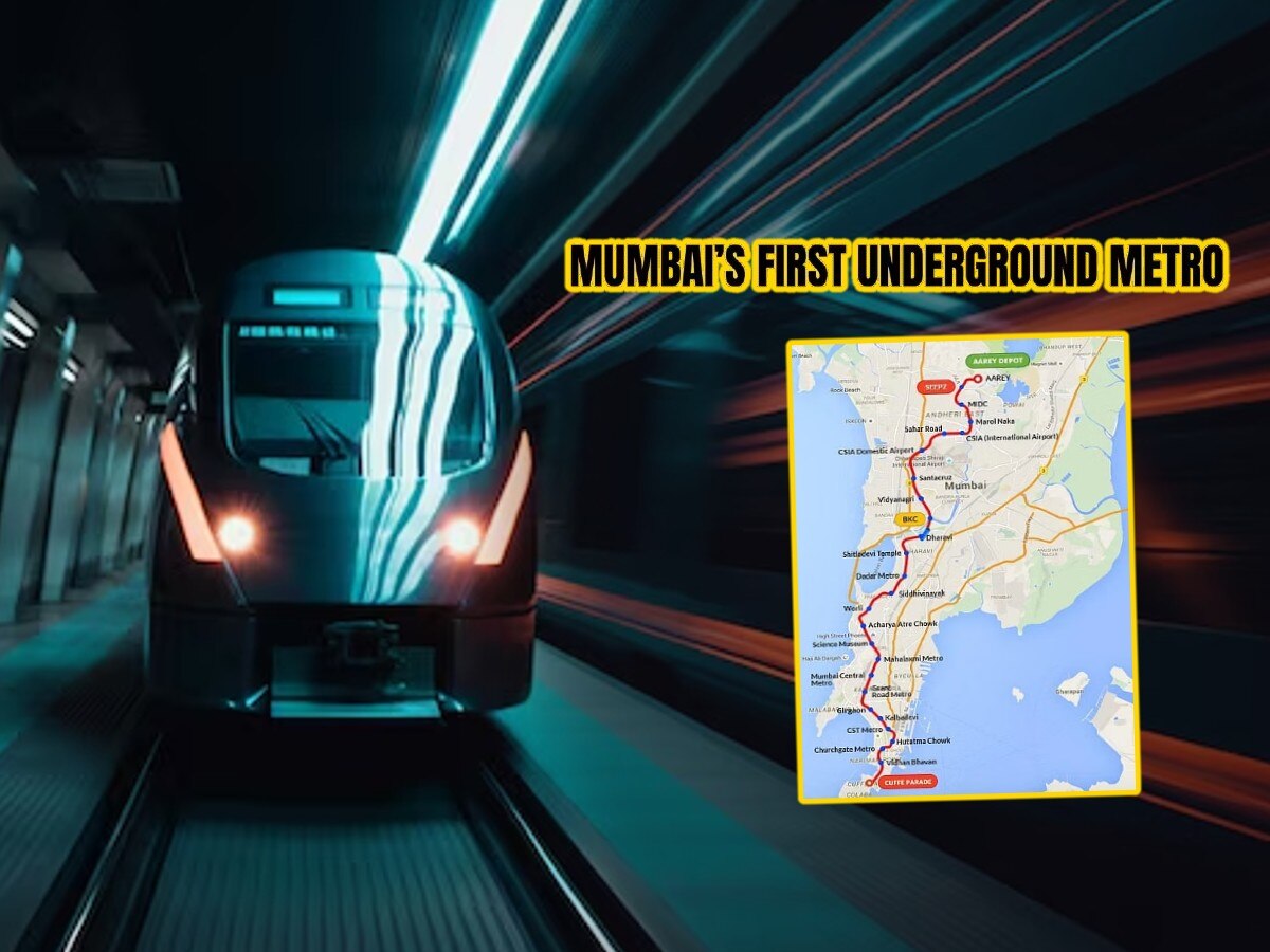 जुलैमध्ये धावणार मुंबईची पहिली Underground Metro! कुठून कुठपर्यंत करता येणार प्रवास? पाहा ...