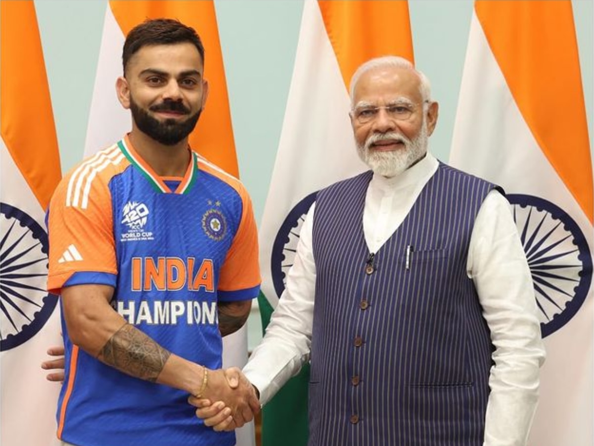 Team India : मला अभिमान वाटतो की...! नरेंद्र मोदींच्या भेटीनंतर विराट ...