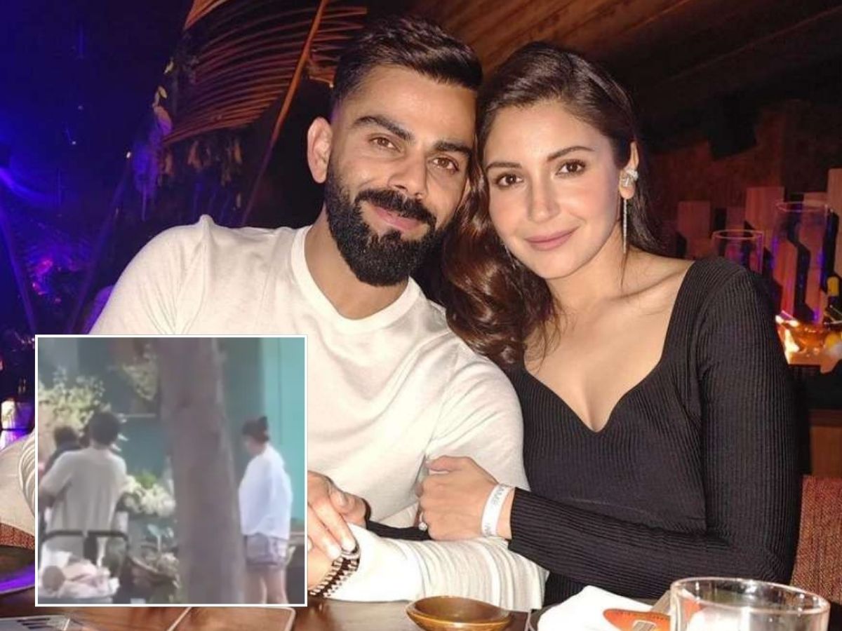 विराट-अनुष्काचा मुलगा अकायची पहिली झलक, लंडनमधील 'तो' VIDEO व्हायरल ...