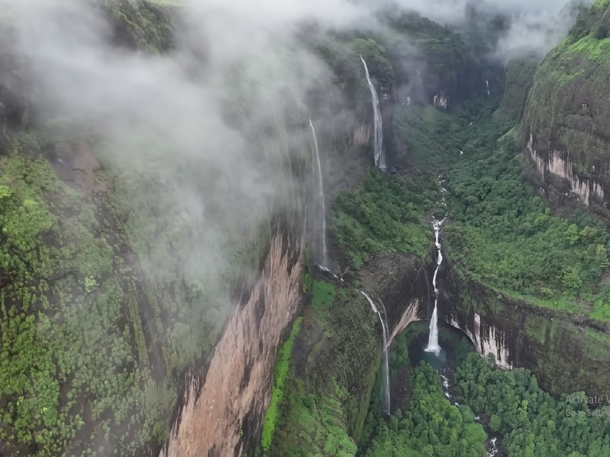 पुण्याजवळील अपरिचीत सावळ घाट! सह्याद्रीतील शेकडे धबधबे एकाच जागेवर ...