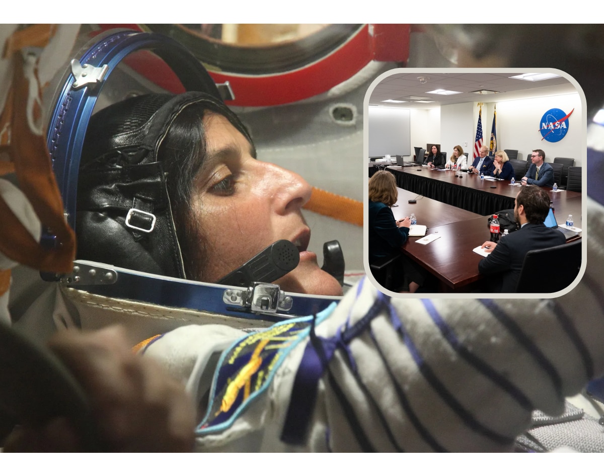 Sunita williams Health 96 Hourse Oxigen Left NASA Plan save her life Space Station Marathi News ...