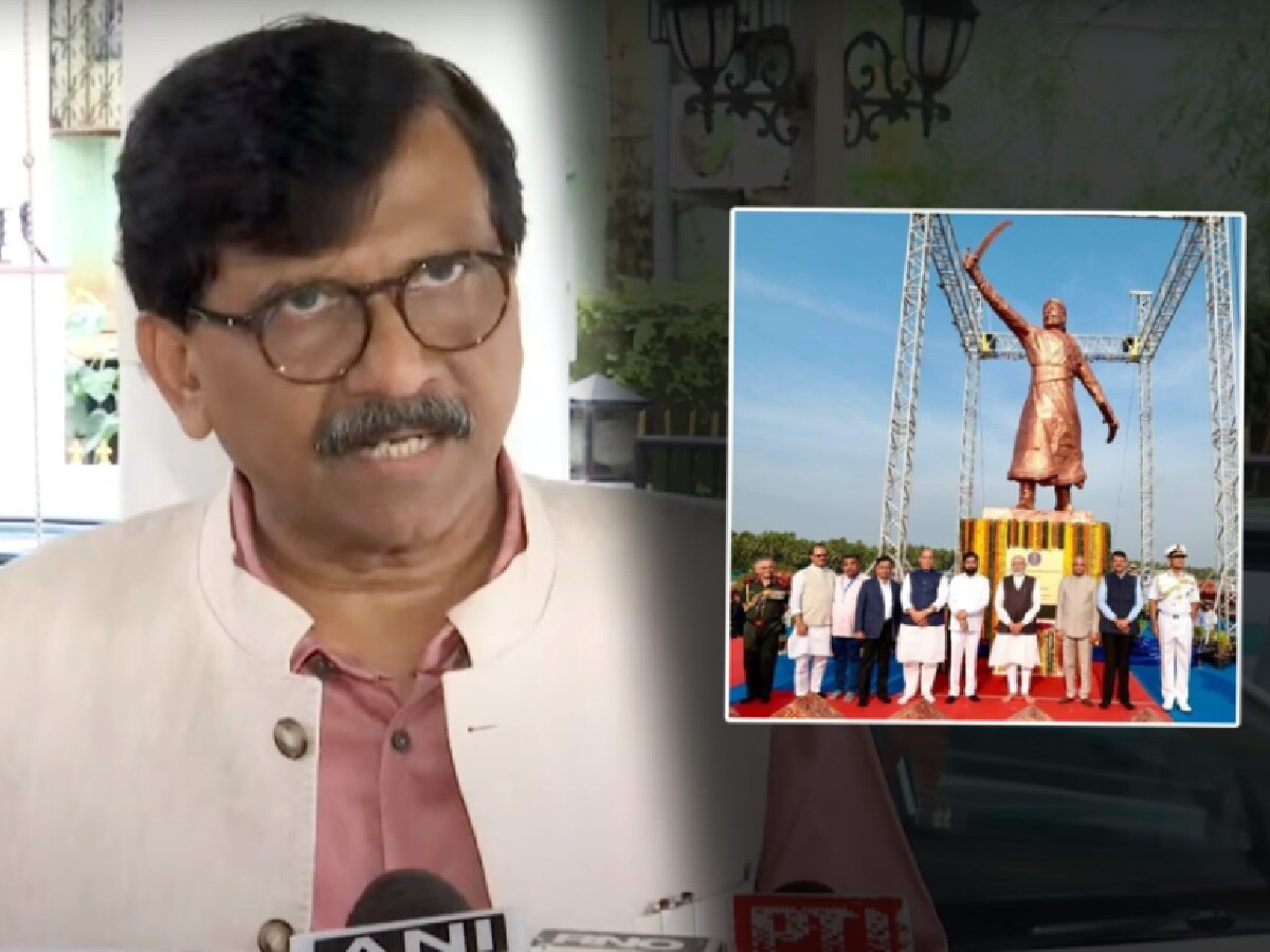 'शिवरायांचा असा अपमान मुघलांनाही केला नाही'; राऊत कडाडले! मोदी ...