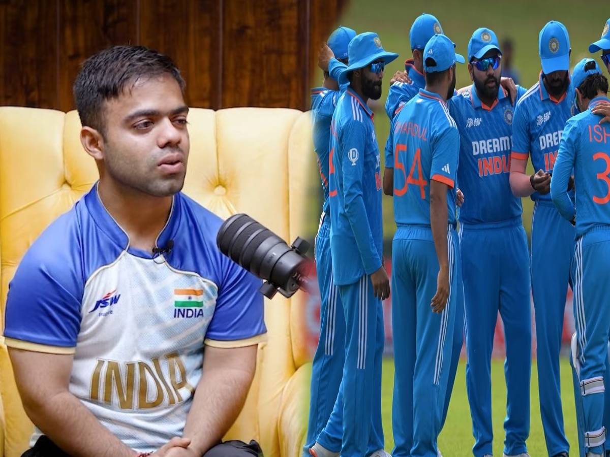 ना धोनी, ना विराट.. पॅरालिम्पिक गोल्ड मेडलिस्ट नवदीप 'या' क्रिकेटरचा ...