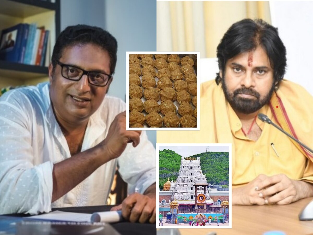 तिरुपतीच्या 'लाडूं'वरुन प्रकाश राज आणि पवन कल्याण भिडले, जोरदार शाब्दिक ...