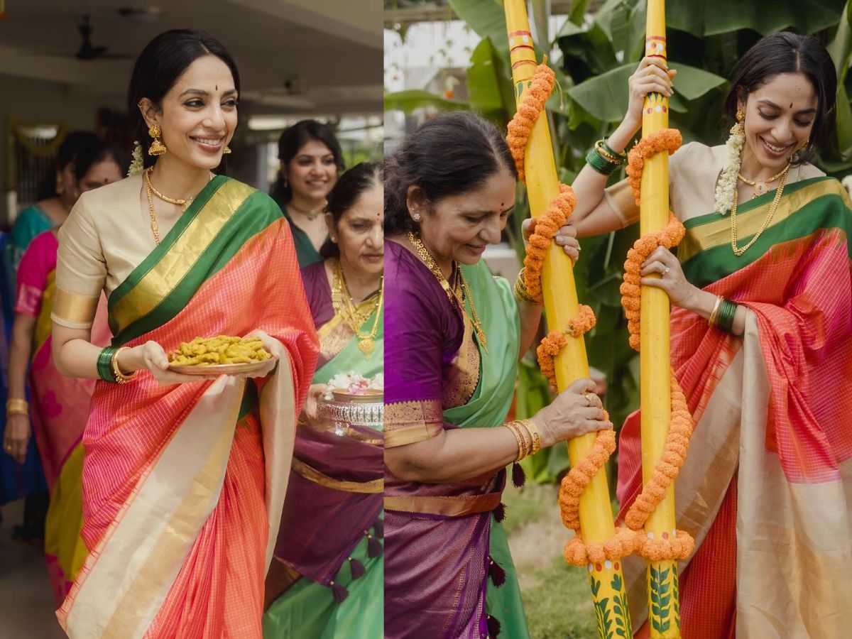 Shobhita Dhulipala Naga Chaitanya Pre Wedding Function : नागा चैतन्य ...