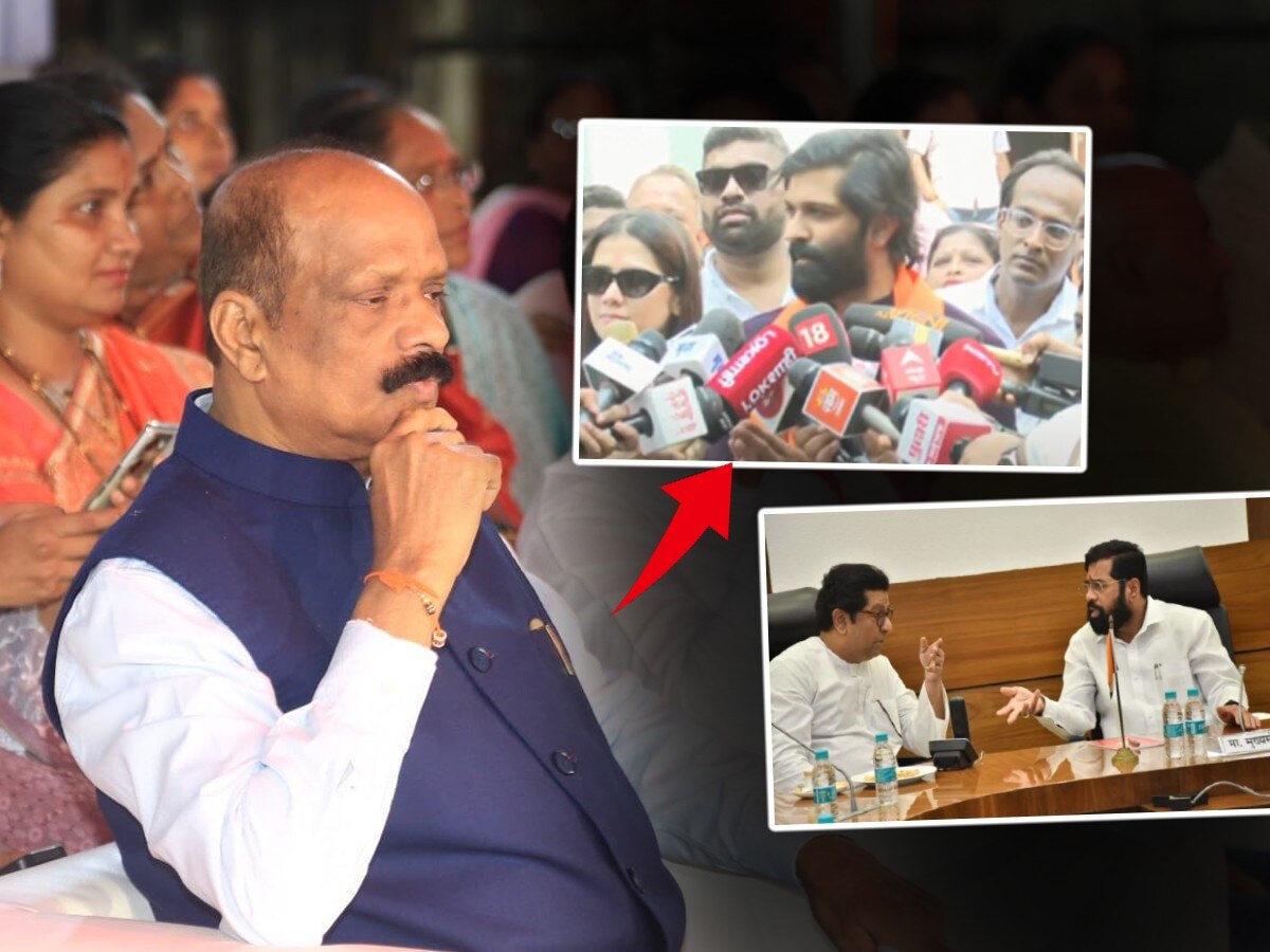 'सदा सरवणकर माघार घेणार?' ऐकताच अमित ठाकरे हात जोडून म्हणाले, 'मी ...