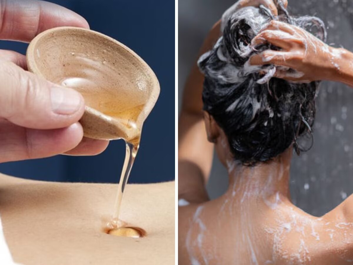 आंघोळीपूर्वी नाभीला तूप लावल्याने हे 5 आरोग्यदायी फायदे, जाणून व्हाल ...