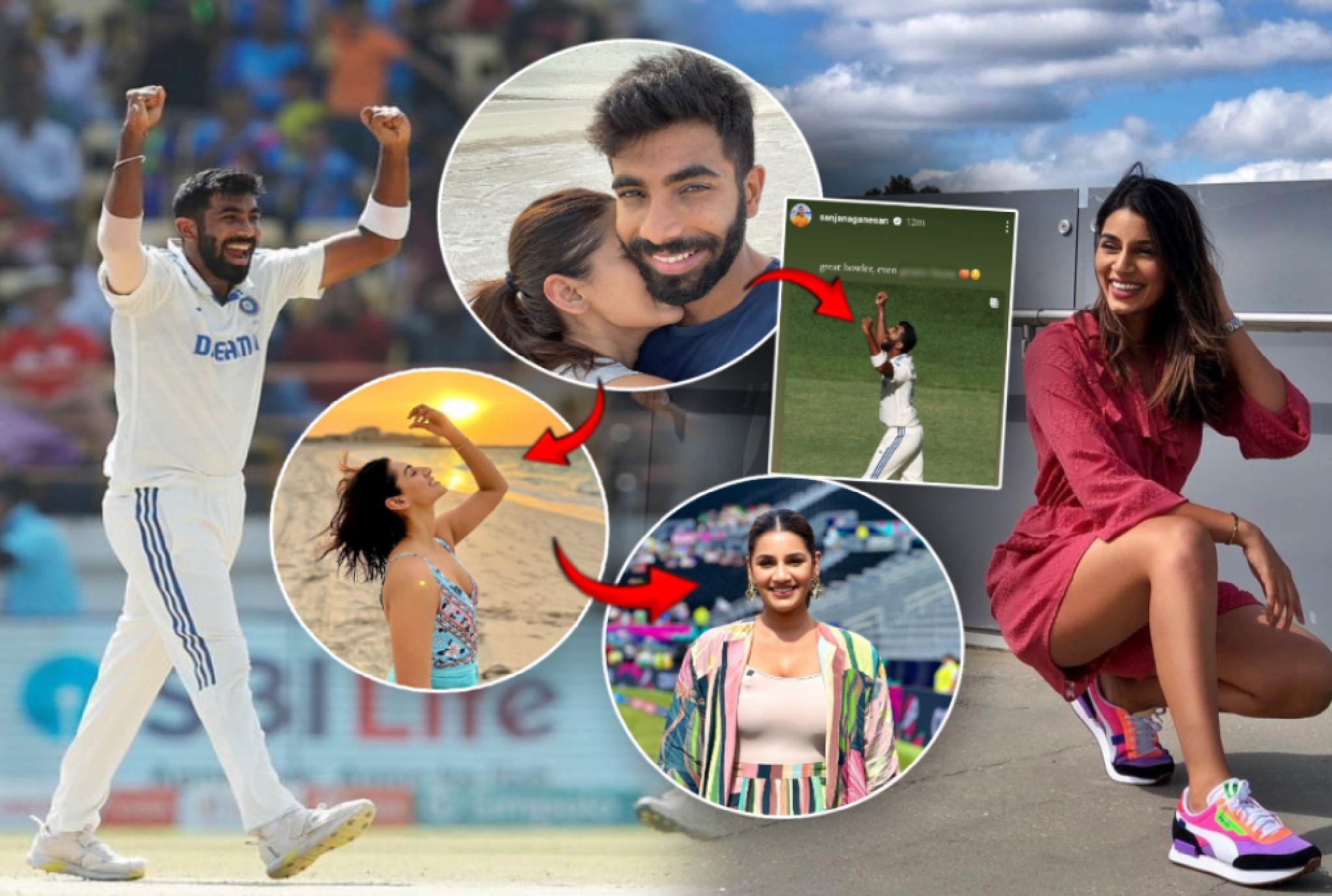 बुमराहच्या बायकोची 'चावट' Insta Story! एवढी Viral झाली की Delete केली; पण त्यात होतं काय ...