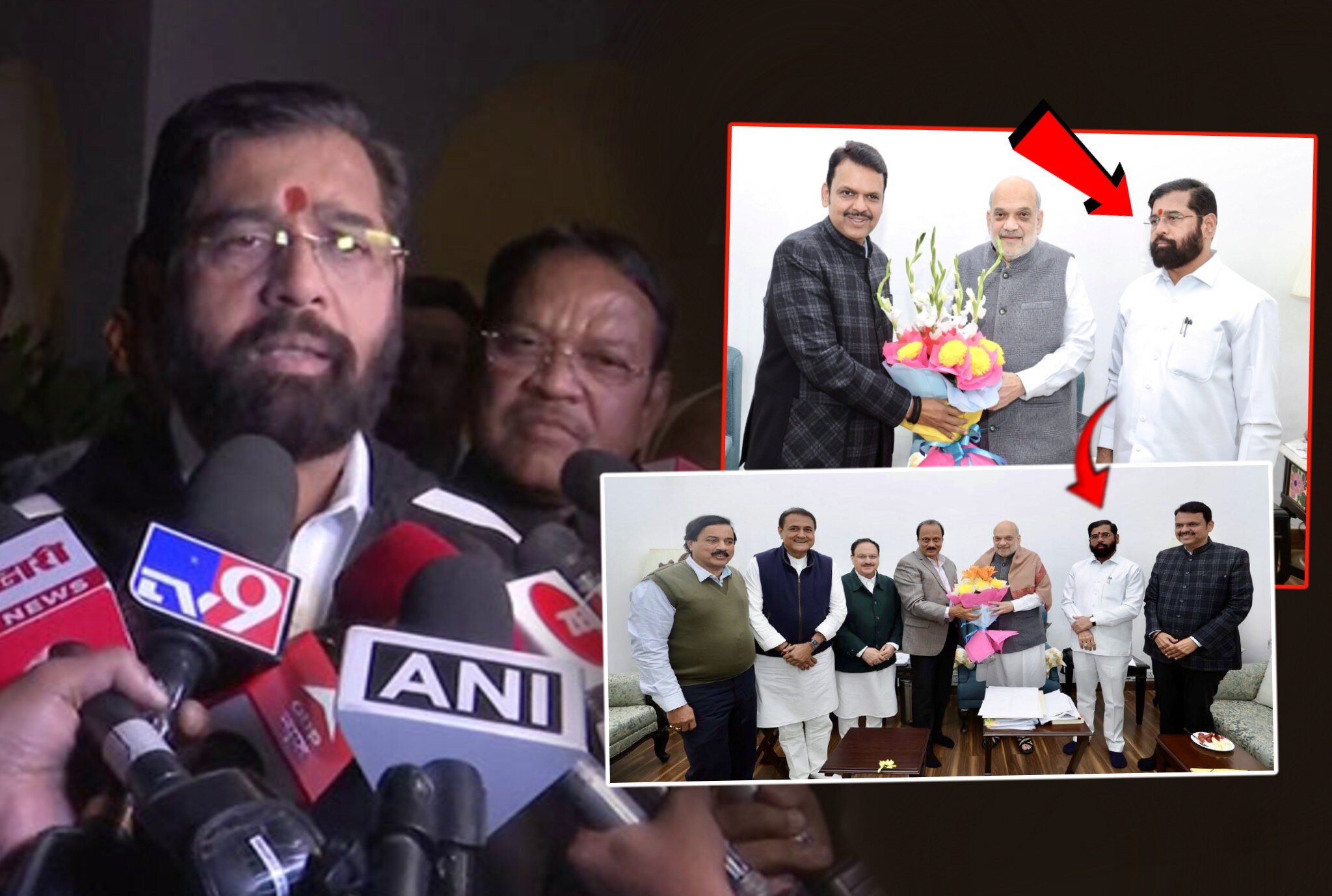 फडणवीस, शाहांचं हसू अन् त्याच फोटोत शिंदेंचा पडलेला चेहरा; खुलासा करत ...