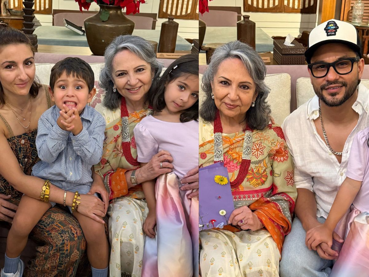 Sharmila Tagore birthday party : PHOTO : Sharmila Tagore यांच्या ...