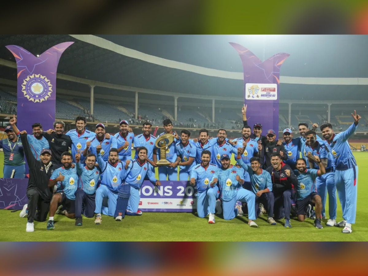 SMAT 2024 Final: श्रेयस अय्यरची चॅम्पियन मुंबई! जिंकला सय्यद मुश्ताक ...