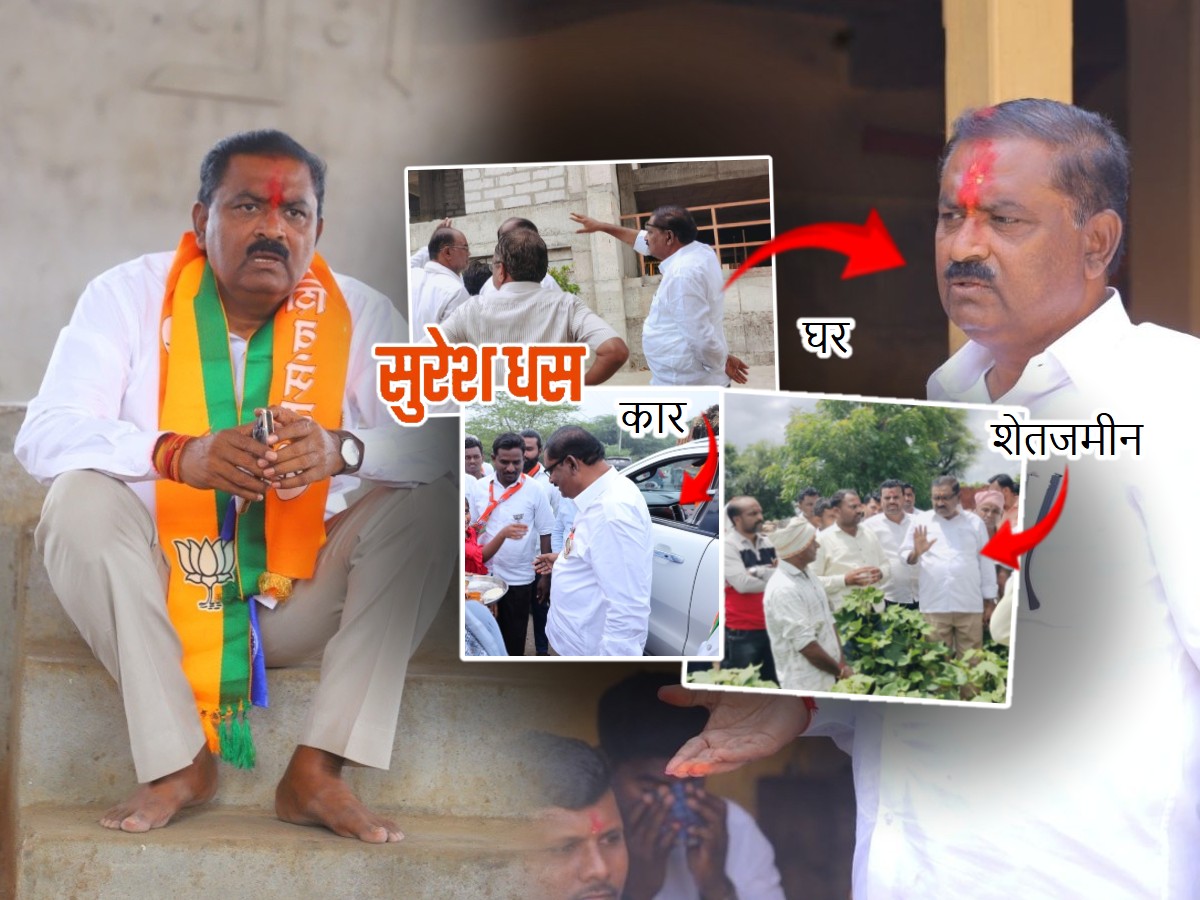 40+ एकर जमीन, 8 घरं, 5 लाखांची गुरं अन् एकूण संपत्ती.. सुरेश धस किती ...