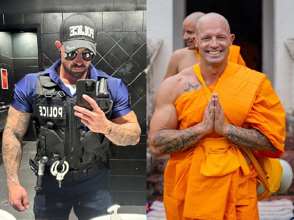 Viral Video : आधीचा बॉडीबिल्डर, आताचा साधू; एकाच आयुष्यात कैक ...