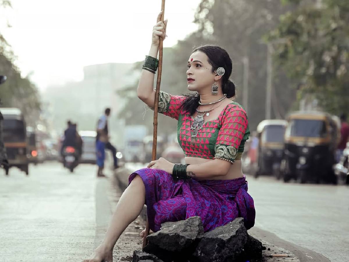 तृतीयपंथी मराठी अभिनेत्रीने केलं लग्न, फोटो शेअर करत म्हणाली, 'गणपती ...