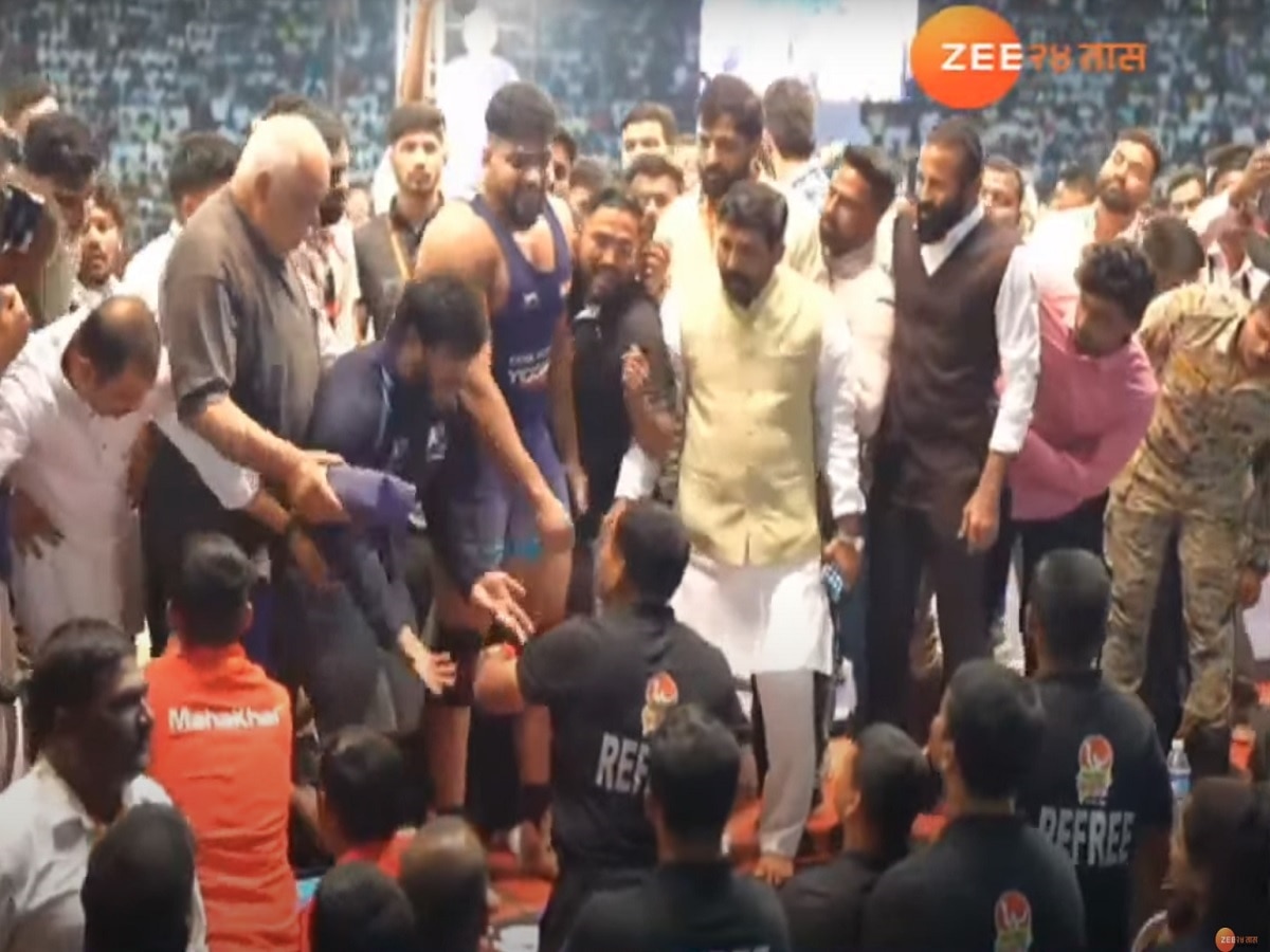 महाराष्ट्र केसरी कुस्तीत नेमका वाद कशामुळे झाला? पैलवान शिवराज राक्षेची ...