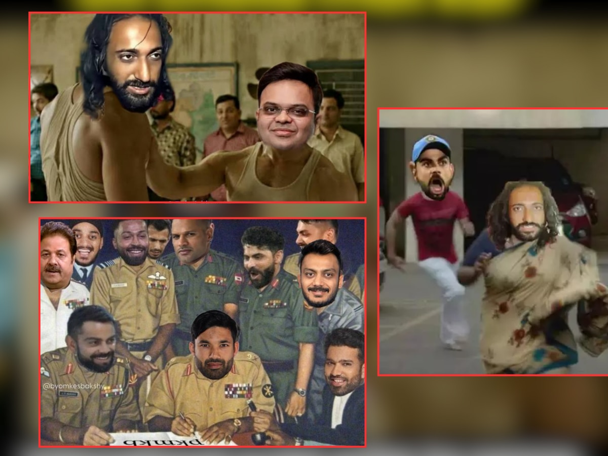 IND vs PAK IITian Baba Memes: भारत जिंकला, पाकिस्तान हरला अन् IIT बाबा ...